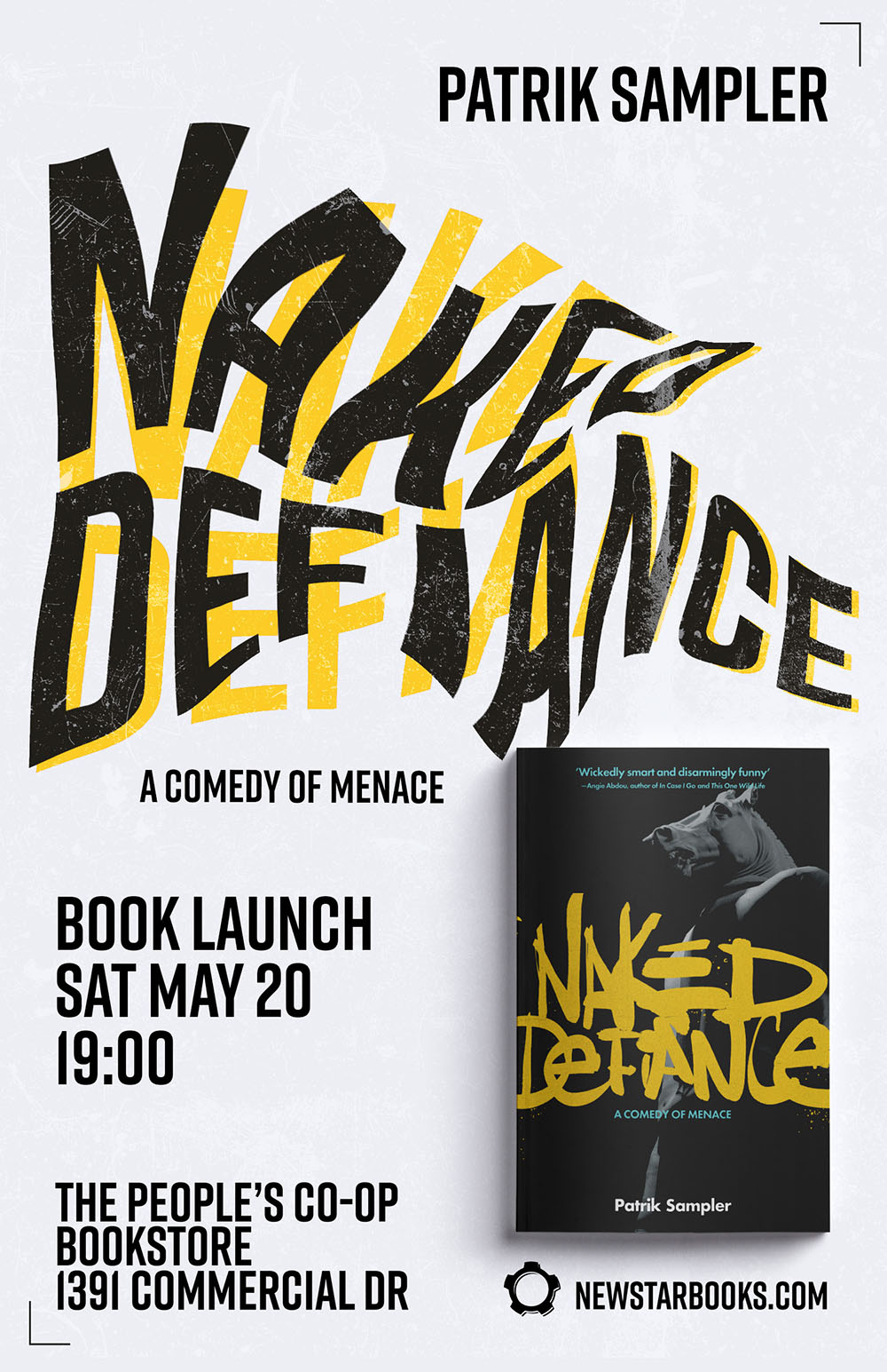 Book Launch :: Naked Defiance :: May 20 | New Star Books News
