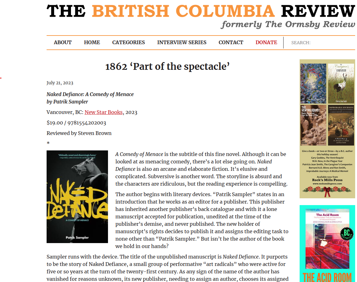 New Star Books News | New Star Books News